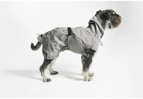 Pláštěnka pro psa MiaCara Valentina šedá Velikost: Velikost 9: Délka zad 62-68 cm