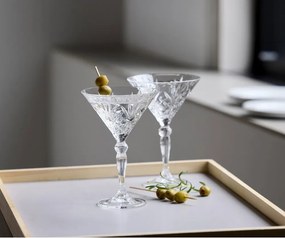 Křišťálové skleničky v sadě 4 ks na koktejly 210 ml Melodia – Lyngby Glas