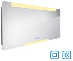 Nimco LED zrcadlo 1400x700 se dvěma dotykovými senzory - ZP 22008VX