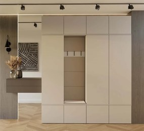 FALCO Předsíňová sestava Gaha IV 3SZ1W Odstín: Kašmír