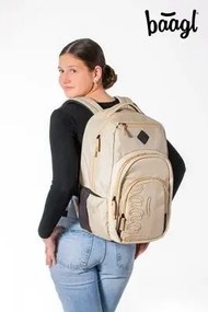 BAAGL Batoh Coolmate Beige / 35 l