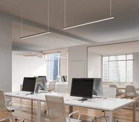 LED Stropní přisaz. závěs. svít. KOLINE LED/40W/230V 3000/4000/6500K 120 cm bílá