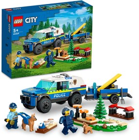 Lego stavebnice lego city 60369 mobilní cvičiště policejních psů