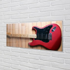 akrylový obraz Elektrická kytara 120x60 cm