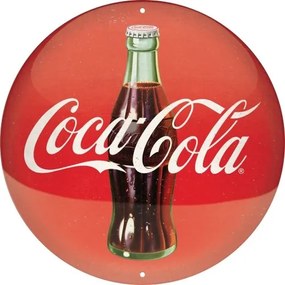Postershop Plechová cedule: Coca-Cola - 35x35 cm