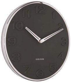 Designové nástěnné hodiny 5759BK Karlsson 30cm