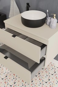 Comad Koupelnová skříňka pod umyvadlo Dalia Cashmere 80 kašmír mat