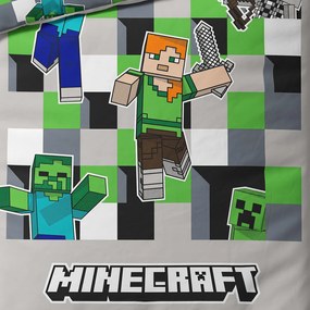Dětské povlečení Minecraft Objev svůj Svět