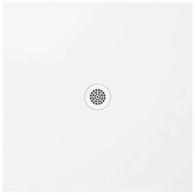 Polimat Čtvercová sprchová vanička z minerálního kompozitu Fresco 80x80 (90x90, 100x100) Mat Barva: Bílá, mat, Rozměry (cm): 100x100