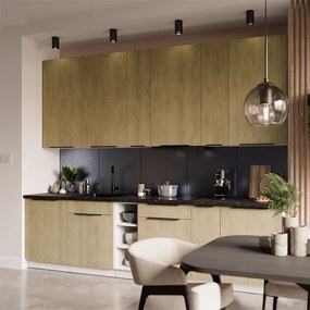 CREMONA bc | horní skříňka 50 G-108 1F policová | 50 cm | EXTRA VYSOKÁ | bílá/cremona