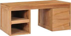 vidaXL Konferenční stolek 90 x 50 x 40 cm masivní teakové dřevo [288902]