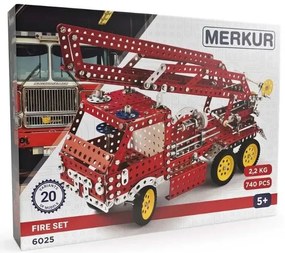 Merkur 6025 Fire Set 740 dílů