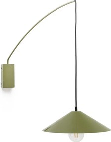 Zelené nástěnné svítidlo ø 35 cm Kally – Kave Home
