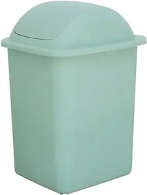 BELLI E FORTI Odpadkový koš FLIP zelený / výklopné víko / plast / 18 l