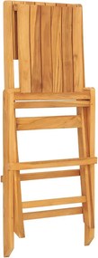 Skládací židle 6 ks 47x62x90 cm masivní teak 3155065