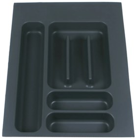 Příborník Elletipi UPPO R140, pro zásuvku 40 cm, plastový,černý