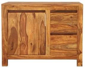 Indický nábytek - Skříňka pod umyvadlo Gani 90x70x45 z indického masivu palisandr Super natural