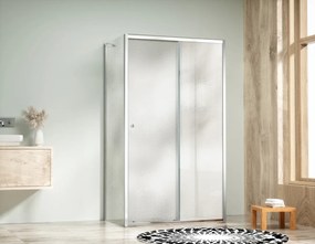 NICOL COMBI II Chrom 80x110x80 Grape Sprchový kout s posuvnými dveřmi