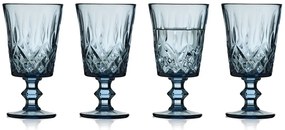 Lyngby Glas Sklenice na víno Sorrento 29 cl (4 ks) Blue