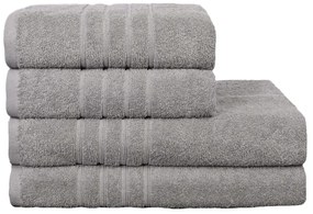 Bavlněný ručník a osuška, Finer šedý 70 x 140 cm