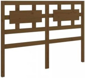 Rám postele medově hnědý masivní dřevo 200 x 200 cm 3105688