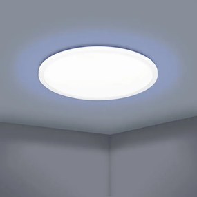 Stropní stmívatelné LED svítidlo Eglo ROVITO-Z Connect.z / ø 42 cm / 16,5 W / bílá