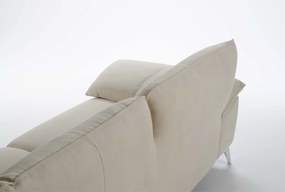 Pregio Italia sofa&relax Luxusní pohovka Touch Provedení: 2-místná MAXI, Vzorník látek: tekno fibra 06 light grey