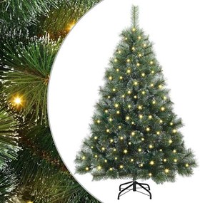 Umělý vánoční stromeček s stojanem Zelená 150 cm PE a PVC 3397831