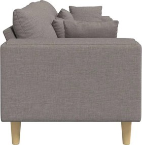 Pohovka Taupe 250 x 77 x 76 cm textil 3335148