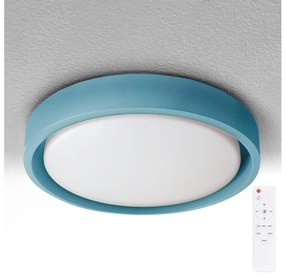 Brilagi-LED Stmív. svítidlo MATTEO LED/48W/230V 3000-6500K pr. 41 cm tyrkysov+DO