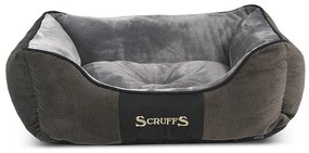 Tmavě šedý plyšový pelíšek pro psa 10x50 cm Scruffs Chester S – Plaček Pet Products