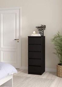 FALCO Komoda Simplicity 233 černý MAT