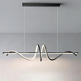 Toolight Závěsné LED osvětlení Modern D24 LHJ023-CP 120 cm černé