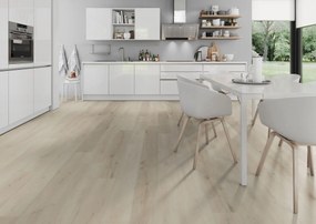 Vinylová podlaha lepená ECO 55 057 Prestige Oak White, 1219,2 x 184,1 mm, Oneflor