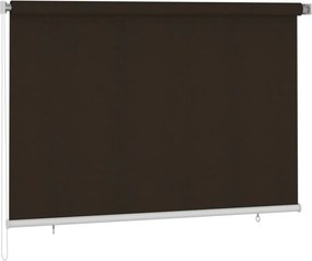 Venkovní roleta 225 (Š) x 140 (V) cm hnědá 312973