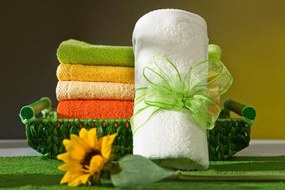 Klasický amarantový bavlněný ručník TIANA1 Rozměr: 50 x 90 cm