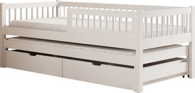 ADRK Furniture Dětská postel Orio s matrací CH-ORI-W-180-M