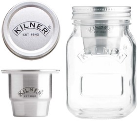 Kilner Create and Make skleněná nádoba na ukládání nebo přepravu potravin, 0,5 l, 0025.816