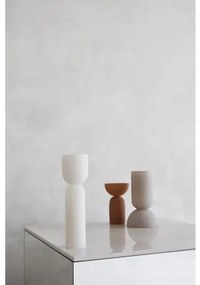 Skleněná váza Dual Vase Ocher 16,8 cm Kristina Dam Studio