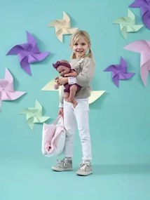 Llorens 73812 NEW BORN HOLČIČKA - realistická panenka miminko s celovi