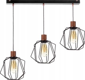 Moderní závěsná lampa Loft Industrial E27 Edison Led
