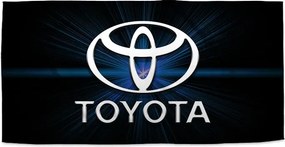 Sablio Ručník Toyota Blue Glow - 70x140 cm
