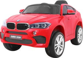Ramiz Dětské elektrické autíčko BMW X6M - červené SUV + dálkové ovládání
