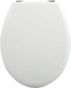 MSV WC prkénko bílé / MDF / pozinkované panty