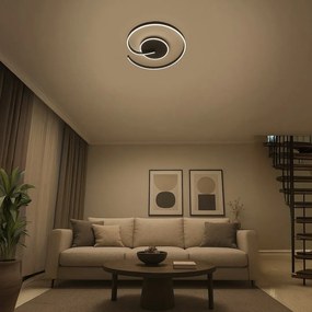 Stropní LED svítidlo Lorenzo, 1x LED 22w, 4000k, b