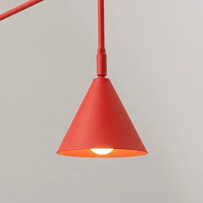Sollux Lighting Nástěnné svítidlo NOX červené