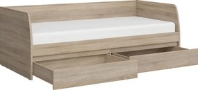Postel 2S NORTY TYP 28 90x200, dub sonoma Kondela 0000394696