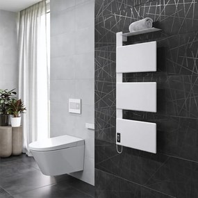 Mereo, Mereo Elektrický sušák ručníků, 3 moduly, bílý, MER-MT82W