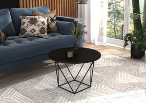 ADRK Furniture Konferenční stolek LIAM CT-LIA-B-B