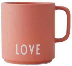 Favourite Cup oranžová (LOVE) Design Letters
